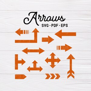 SVG, PDF & EPS Digital Files | Arrow Clipart, Arrows Svg, Arrow Svg ...