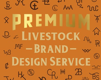 Livestock Brand Design Service by Xcalibur Ink. Graphx Original Cattle ...