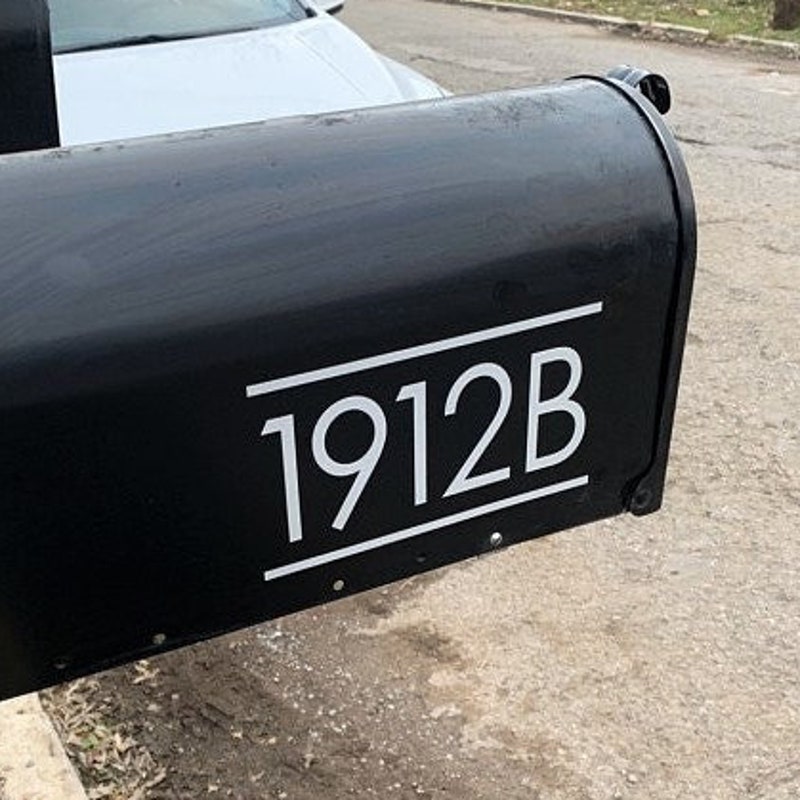 Mailbox Letters and Numbers - Etsy