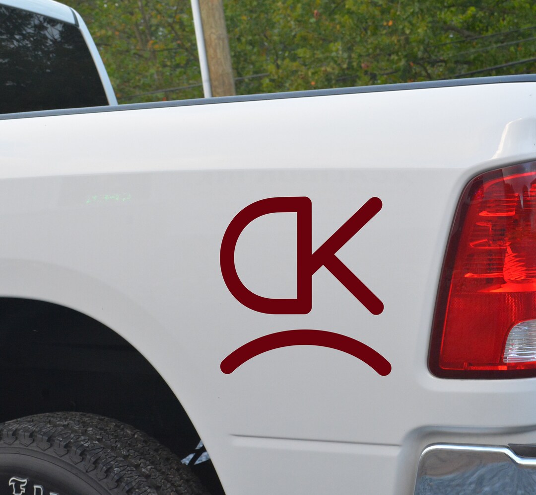 Large Livestock Brand Decal, Large Ranch Brand Decal, Big Livestock ...