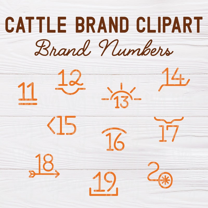 Western Table Number - Etsy