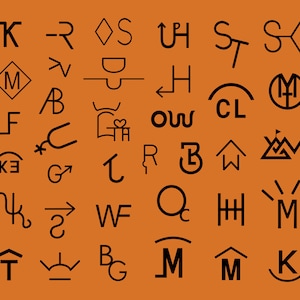 Mini Livestock Brand Design Service by Xcalibur Ink. Graphx || Cattle ...