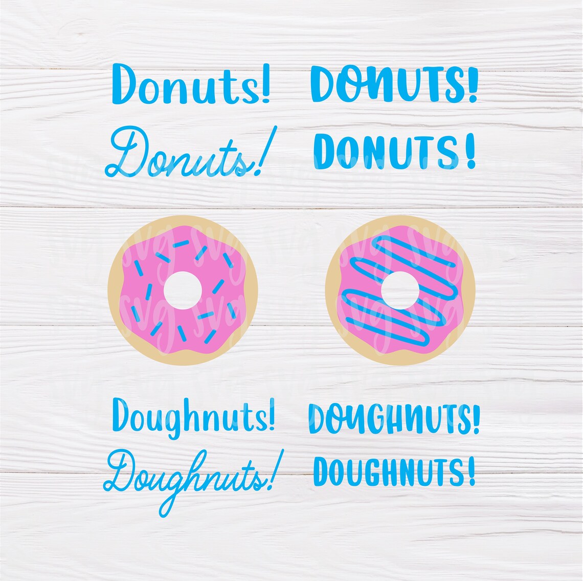 SVG File Donut Svg Doughnut Svg Dessert Svg Donut Cut - Etsy