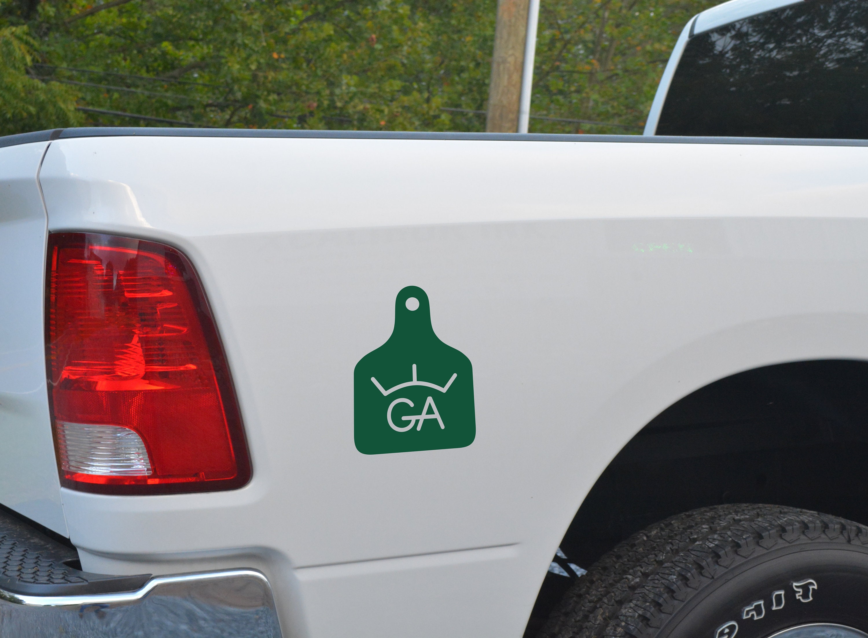 Livestock Ear Tag Brand Decal Ear Tag Decal Livestock Brand | Etsy