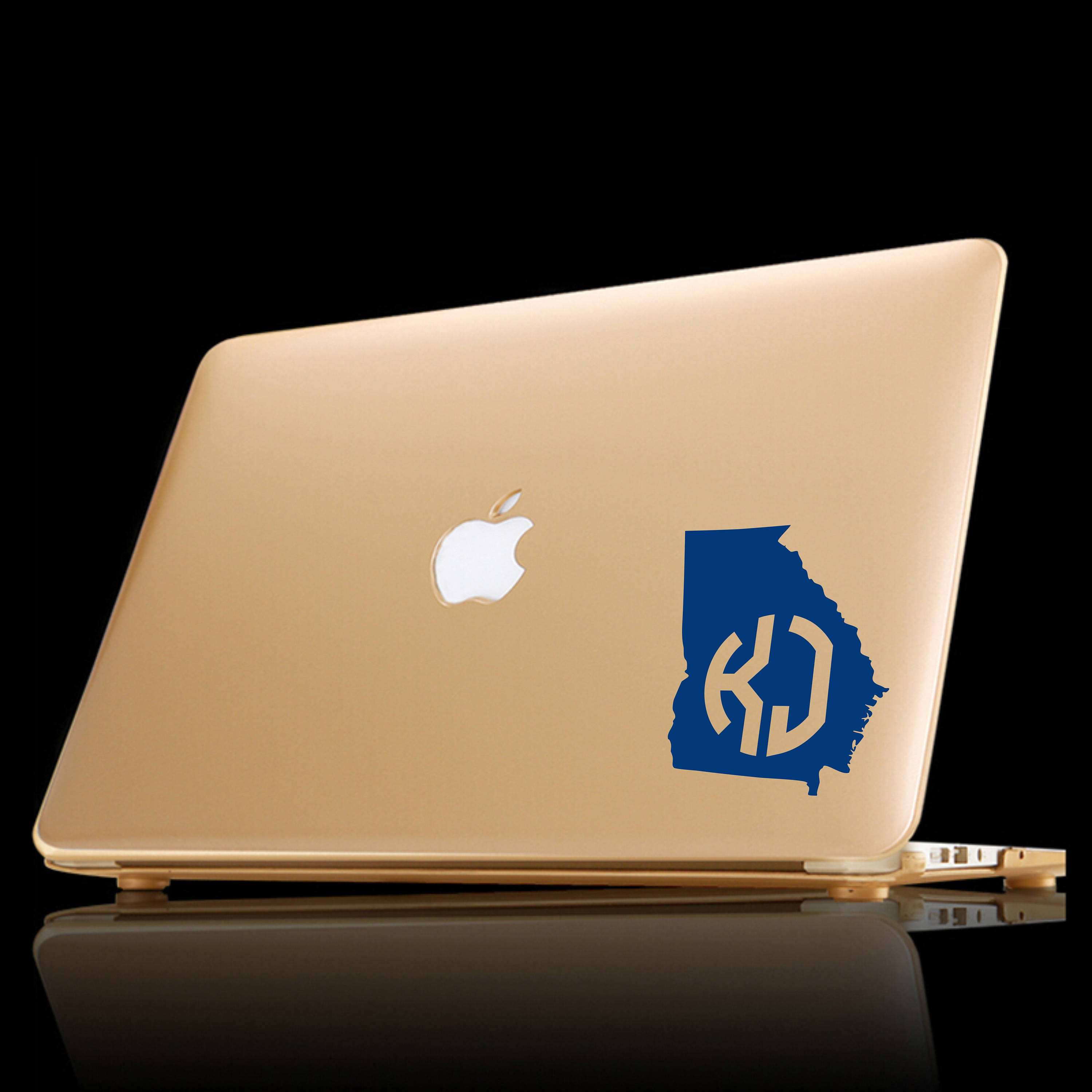 Georgia Monogram Decal, Georgia Decal for Cooler, Cooler Decal, Cooler ...