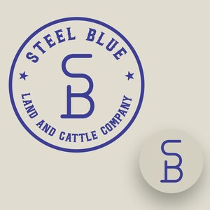 Custom Western Logo & Lettermark Set || Modern Western Logo and Brand ...
