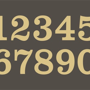 Custom Mailbox Number Traditional Mailbox Decals Mailbox - Etsy