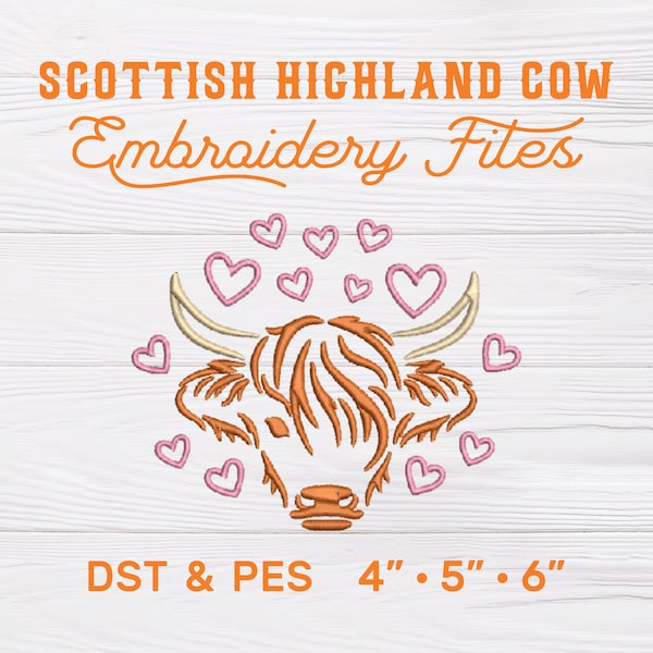 Cow Embroidery - Etsy