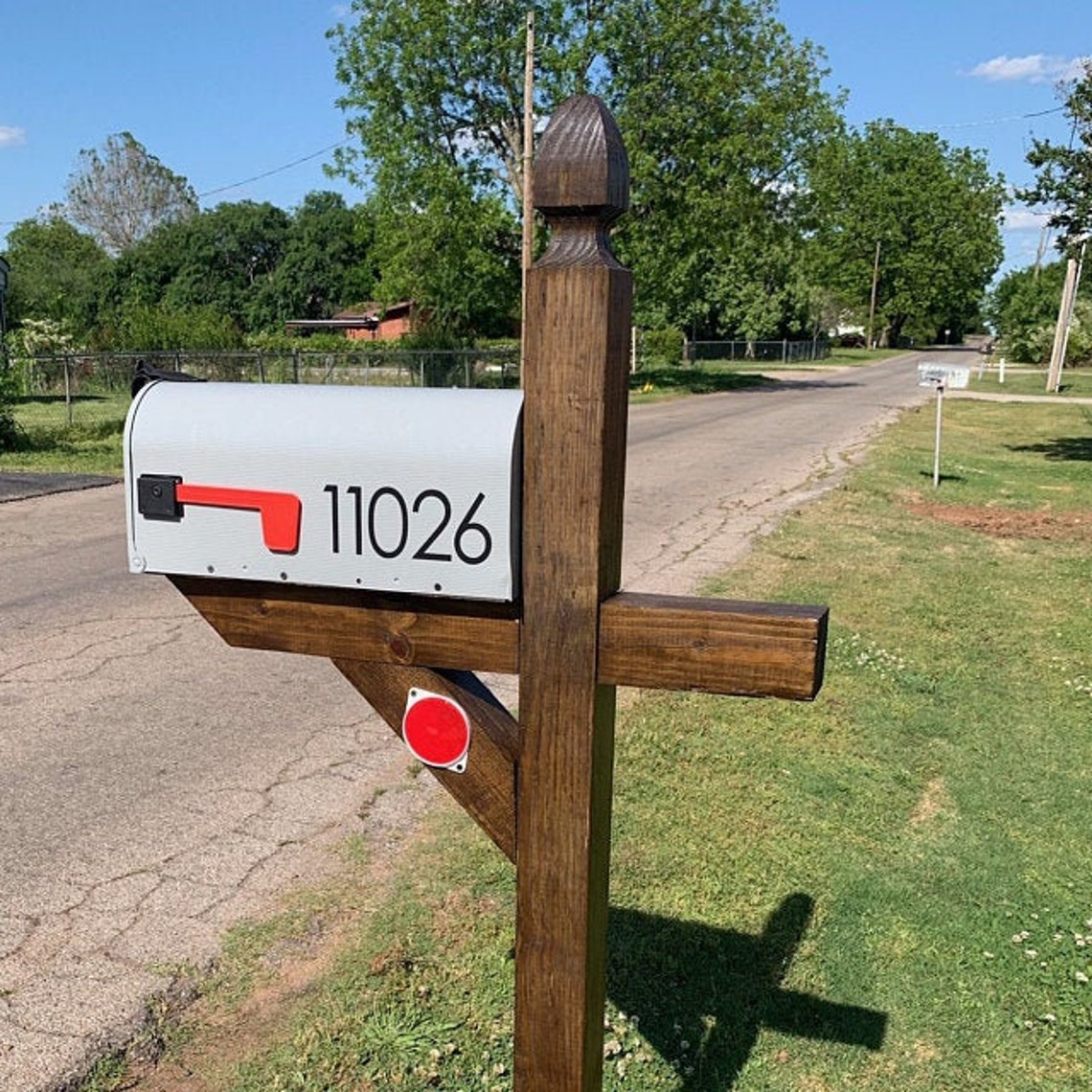 Reflective Mailbox Numbers Reflective Mailbox Decals Mailbox - Etsy