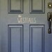 Front Door Name Decal, Name Decal for Door, Door Name Decals, Vinyl ...