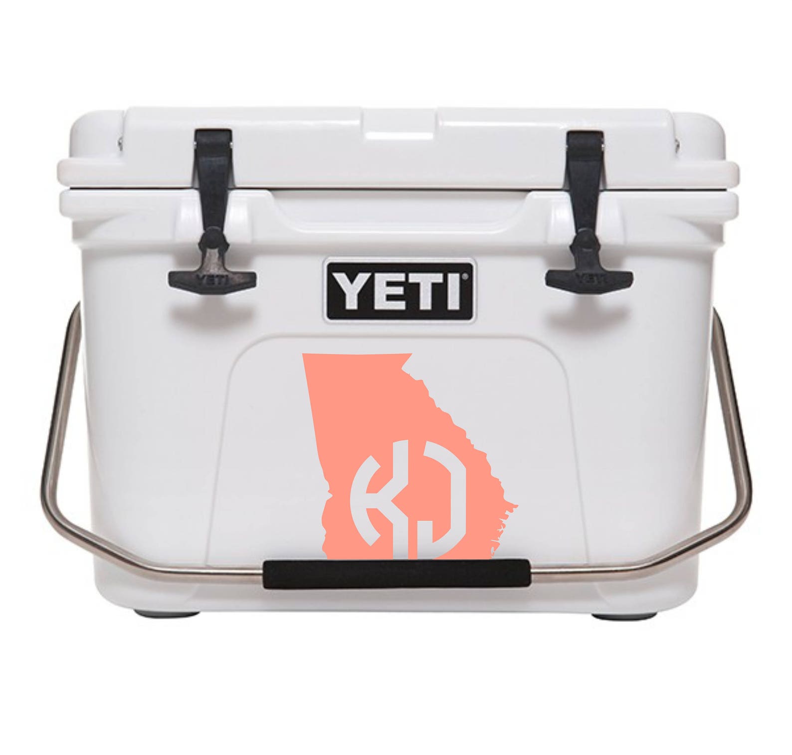 Georgia Monogram Decal, Georgia Decal for Cooler, Cooler Decal, Cooler ...