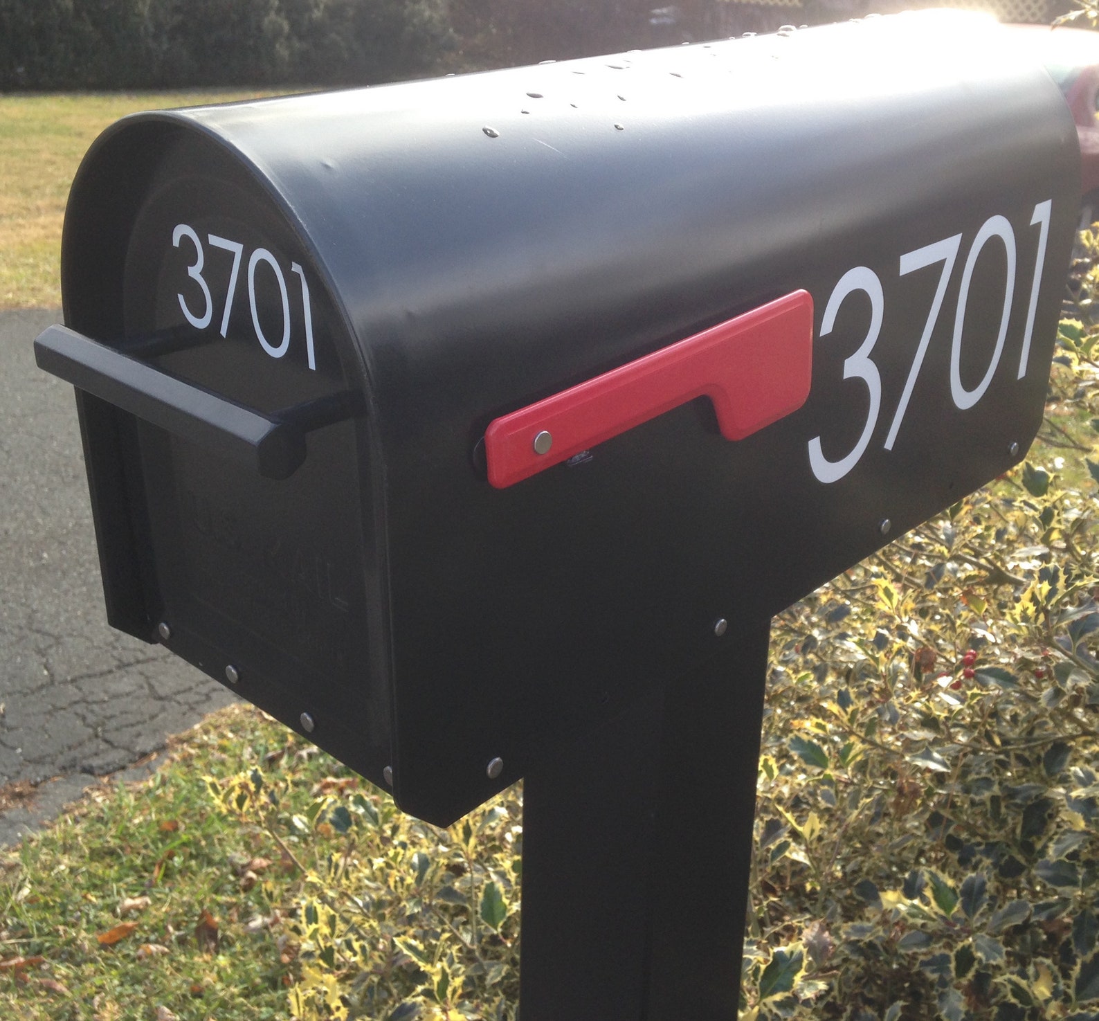 PAY PER DIGIT Custom Mailbox Numbers, House Numbers, Modern Mailbox ...