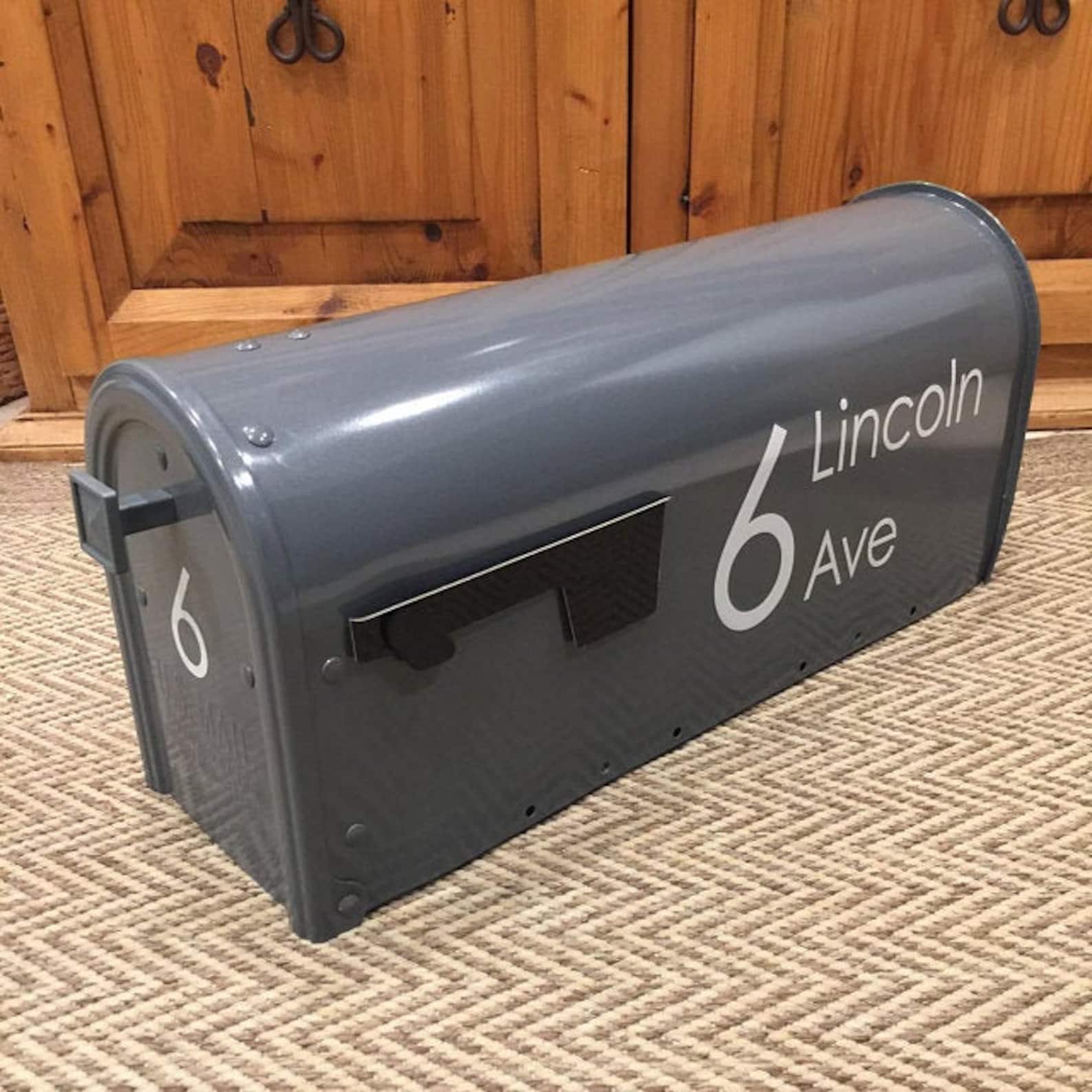 Custom Mailbox Decal, Mailbox Address Decal, Mailbox Stickers, House ...