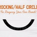 SVG File | Rocking Brand Symbol Svg, Half Circle Brand Svg, DIY Brand ...