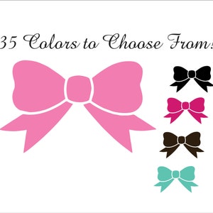 1 Bow Decal, Cute Bow Sticker, Hairbow Decal, Hairbow, Cheerleading ...