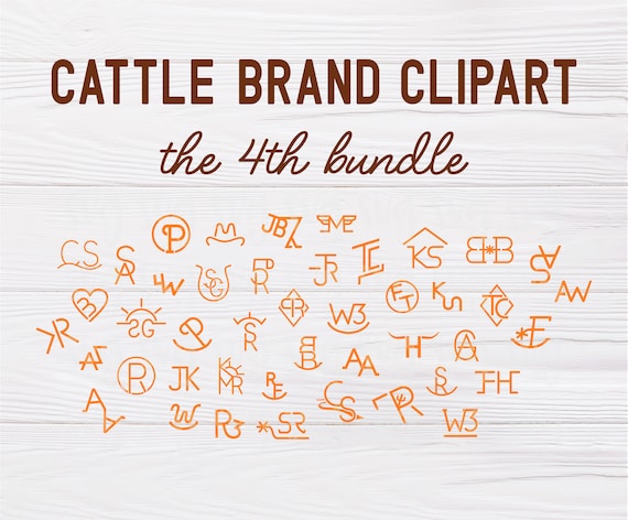 Clipart Cattle Brands Registered