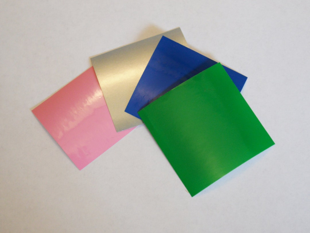 Vinyl Color Swatches | 5 - 1.5" X 1.5" Vinyl Colors - Etsy