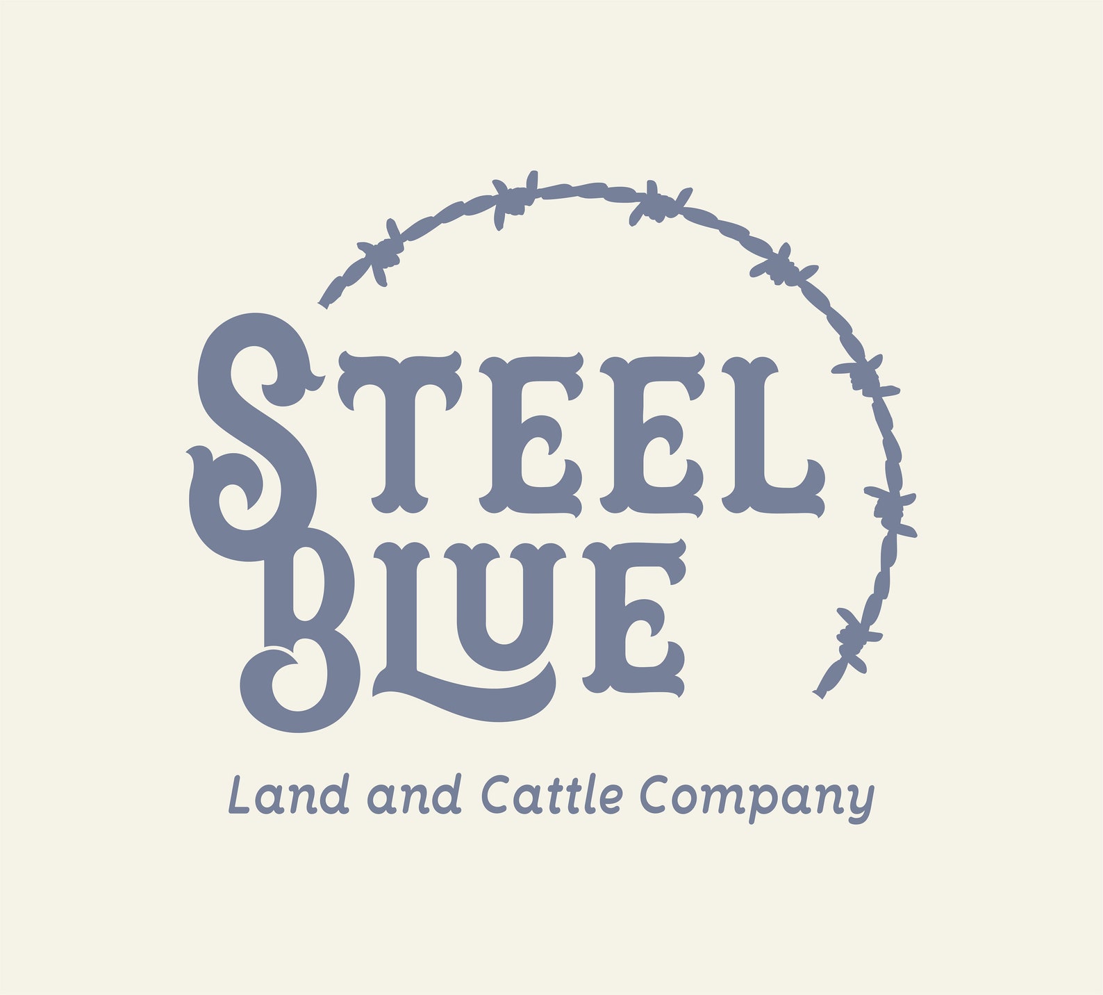 Custom Western Typography Logo Modern Western Logo, Western Typography ...