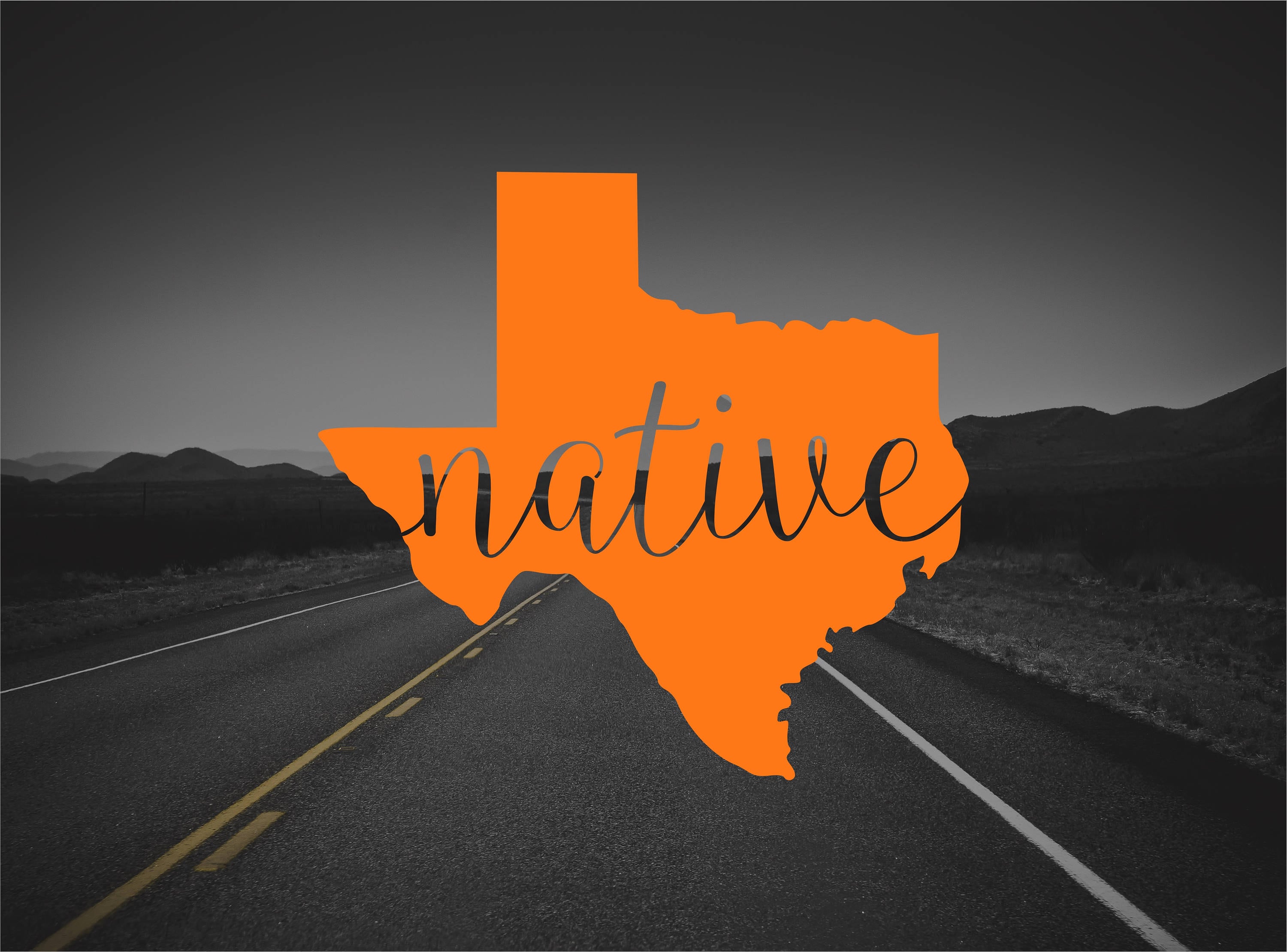 Texas Native Decal Texas Car Decal Texas Decal Texas | Etsy