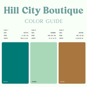 Business Color Guide, Logo Style Guide, Branding Style Guide, Digital ...