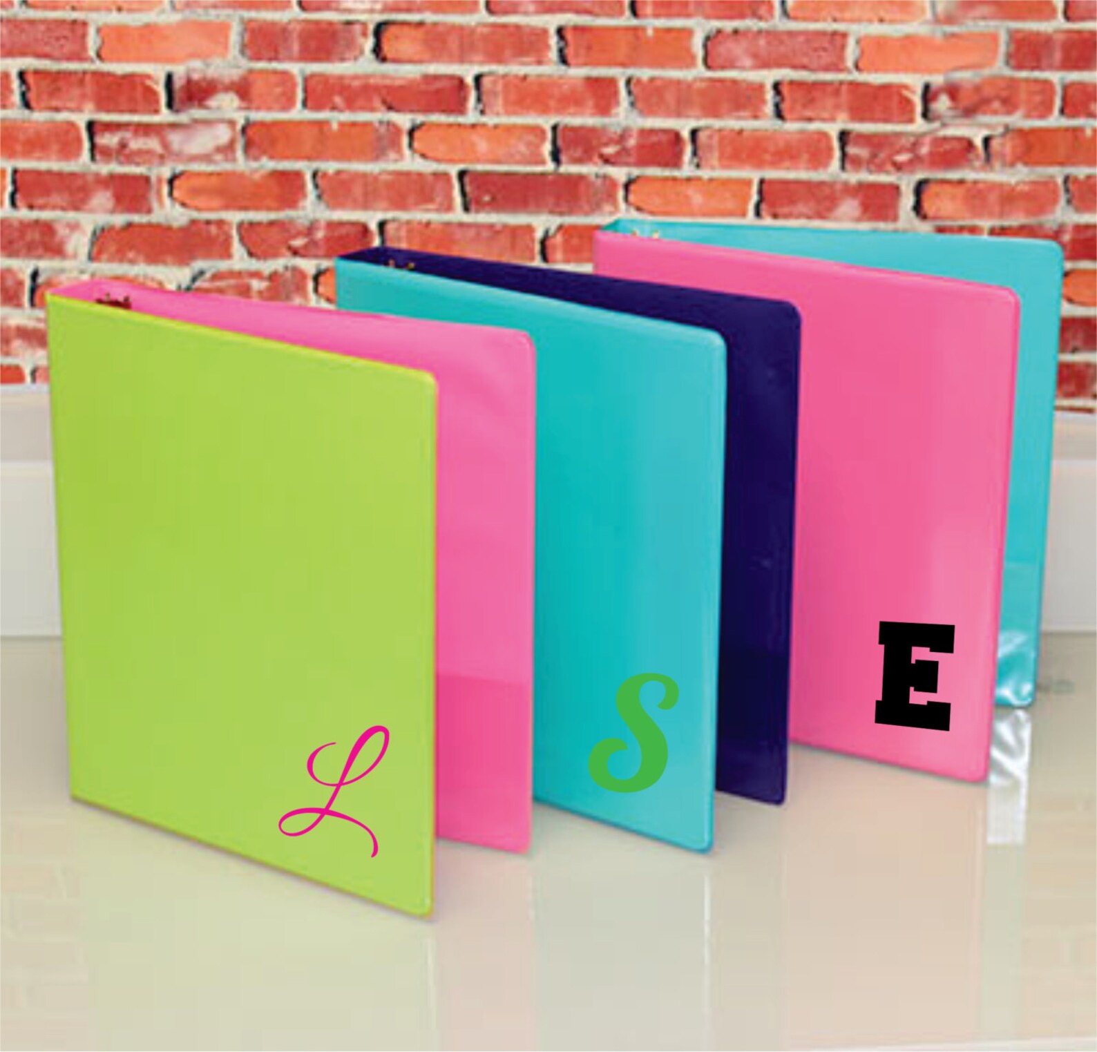 1 Initial Decal Car Decal Custom Decals for Binders - Etsy