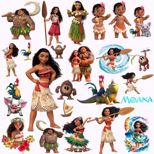 Png Baby Moana - Etsy UK
