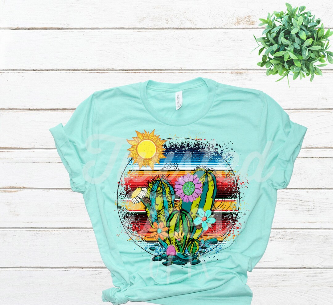 Serape Cactus - Etsy