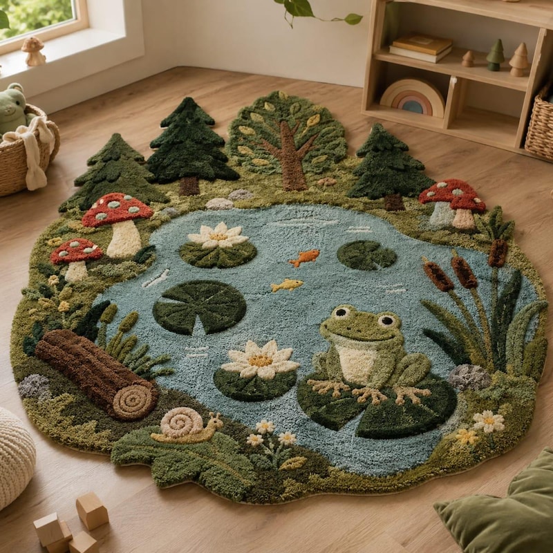 Pond Rug Outdoor - Etsy