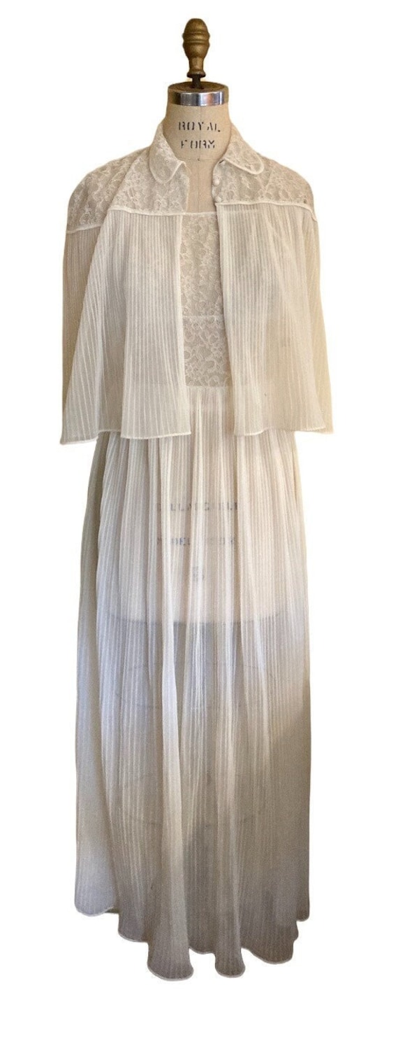 negligee gown vintage peau - Gem