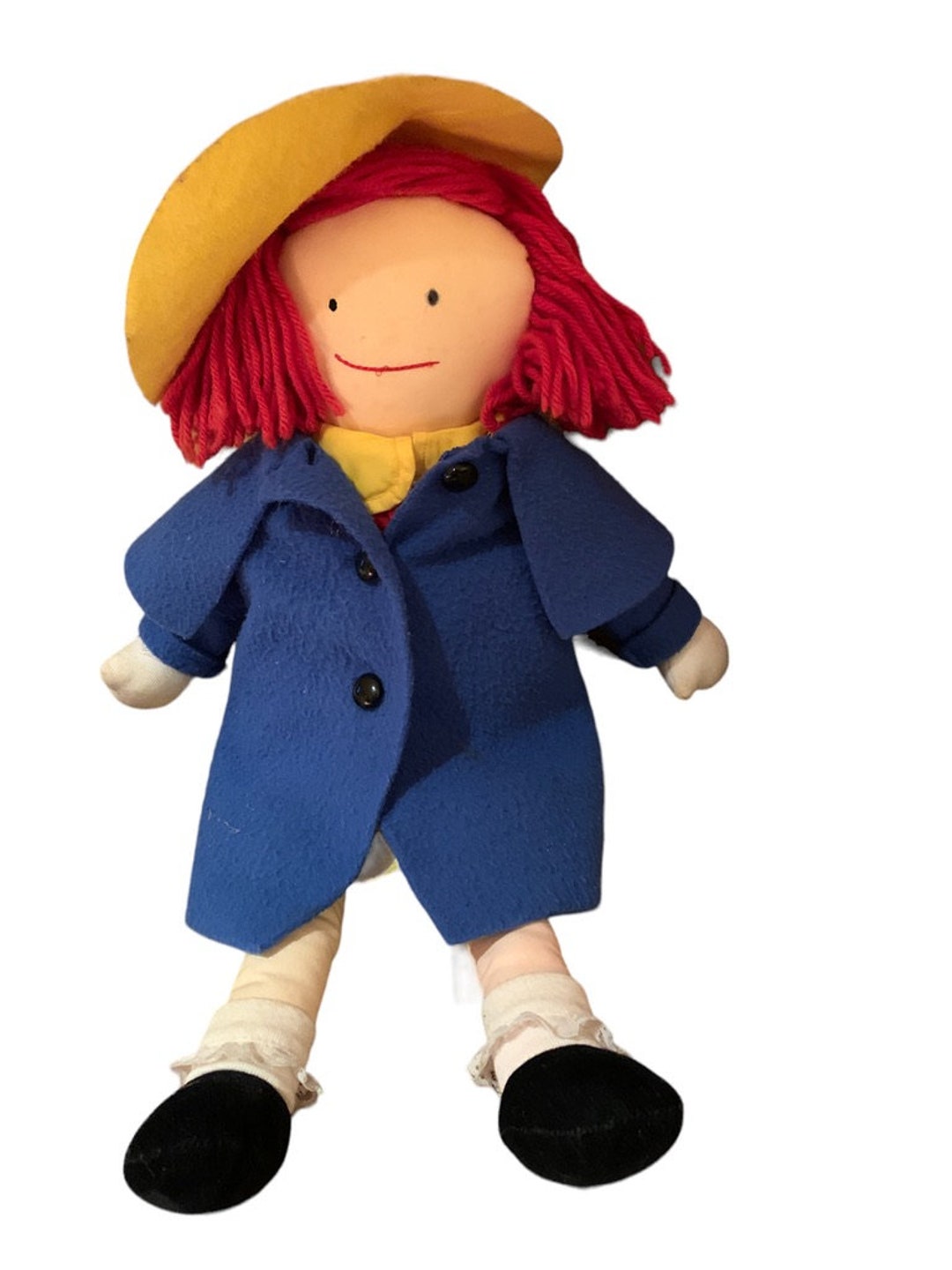 1990 Madeline Rag Doll Plush With Trunk by Eden Toys Vintage Madeline ...