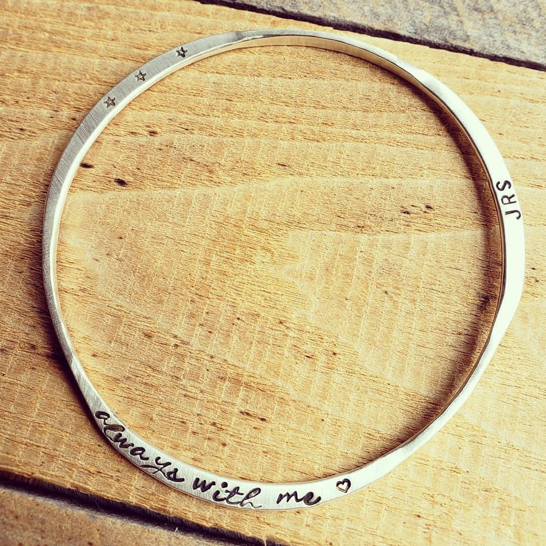 Personalized Memorial Bracelet, Remembrance Gift, Gift for Loss of ...