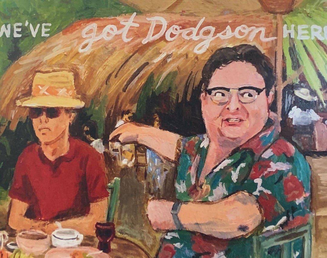 8.5x11 Jurassic Park Print-we’ve Got Dodgson Here - Etsy