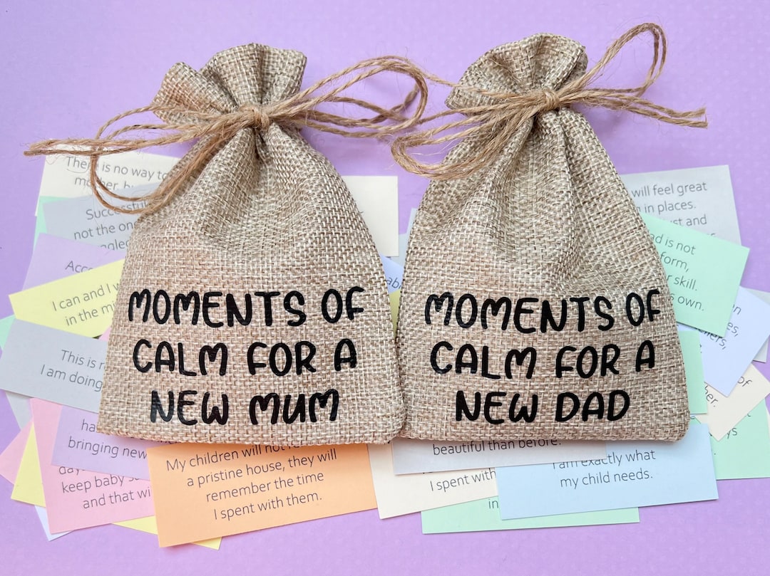 New Parents / A Keepsake of Calm Mum and Dad Moments / 31 Quotes / Send ...