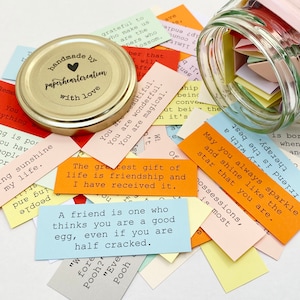 A Jar of Friendship / 50+ Quotes / A Perfect Gift for A Special Friend ...