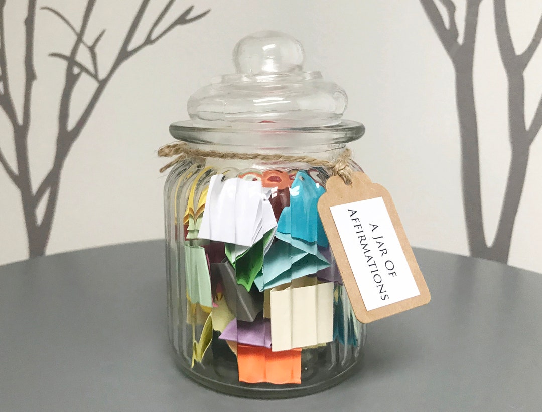 A Jar of Positive Affirmations / 50+ Quotes to Inspire and Motivate ...