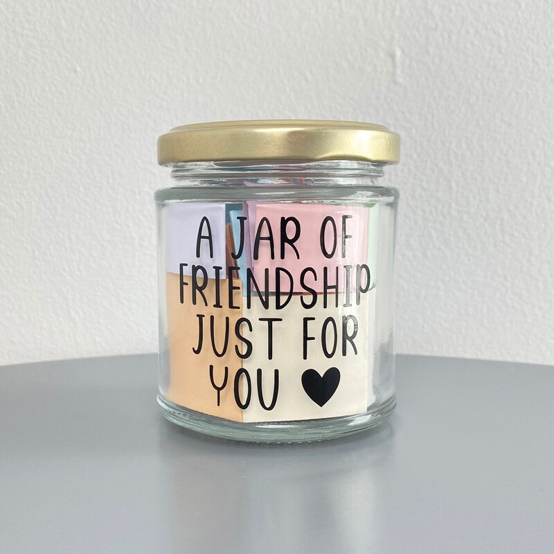 Jar Message Friends - Etsy UK