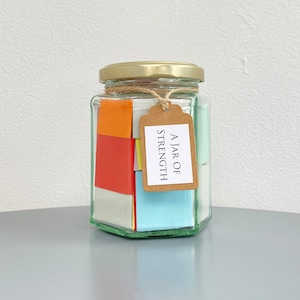 A Jar of Strength / 50+ Positive Encouraging Motivational Quotes / Post ...