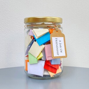 A Jar of Friendship / 50+ Quotes / the Perfect Gift for A Friend / Best ...