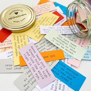 A Jar of Strength / 50+ Positive Encouraging Motivational Quotes / Post ...