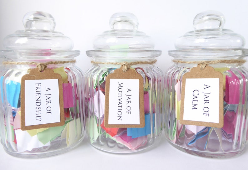 A Jar of Friendship / 50 Quotes / Friend Sentimental Present Gift - Etsy