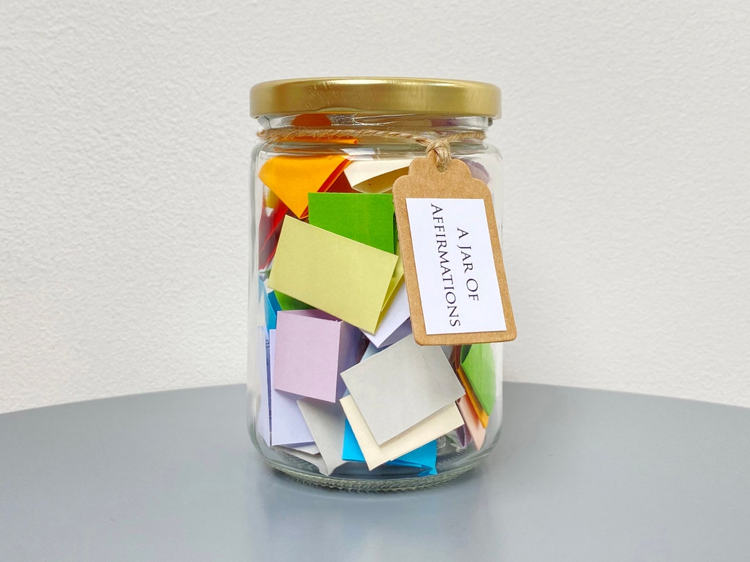 A Jar of Positive Affirmations / 50 Quotes to Inspire and Motivate ...