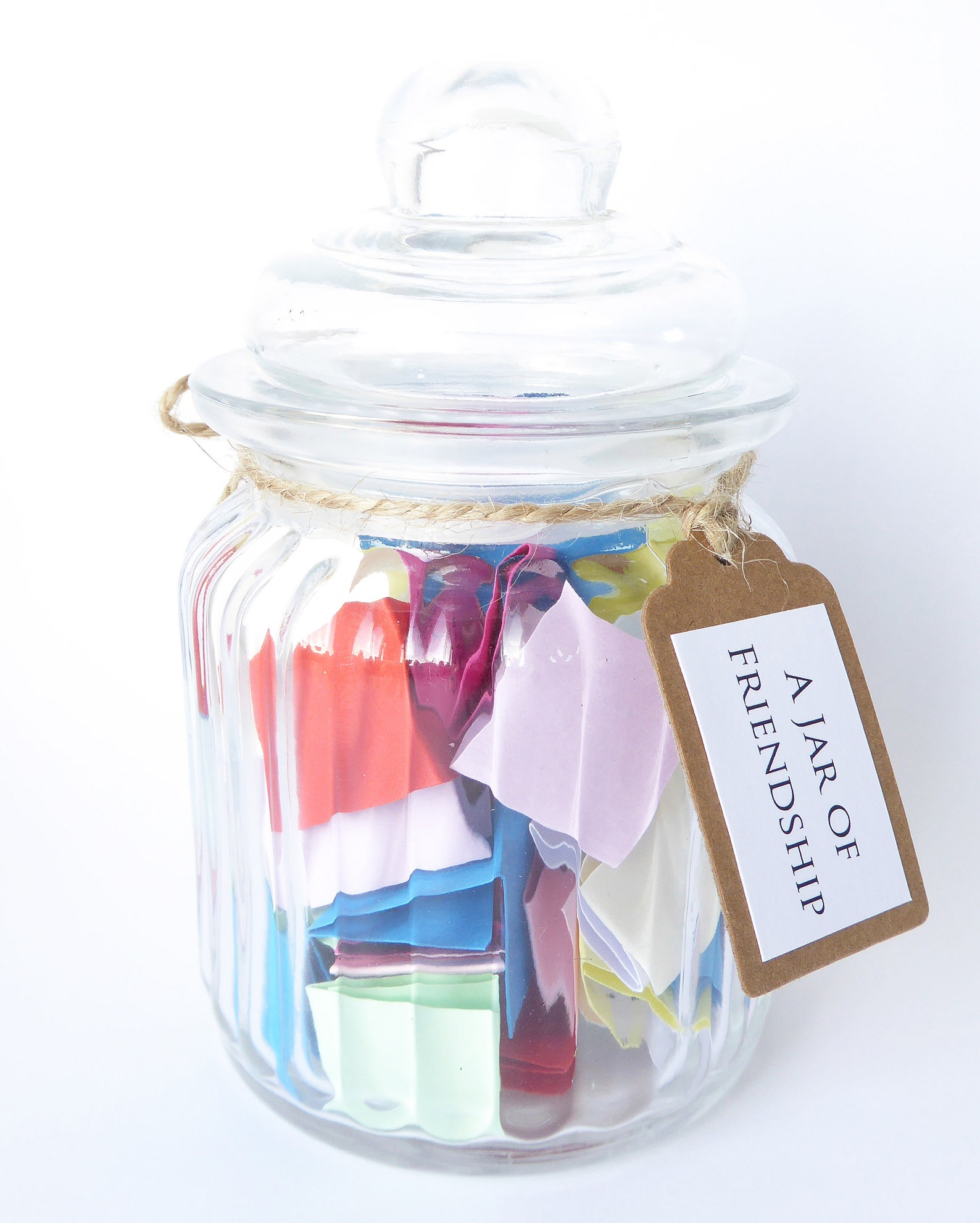 A Jar of Friendship / 50 Quotes / Friend Sentimental Present Gift - Etsy