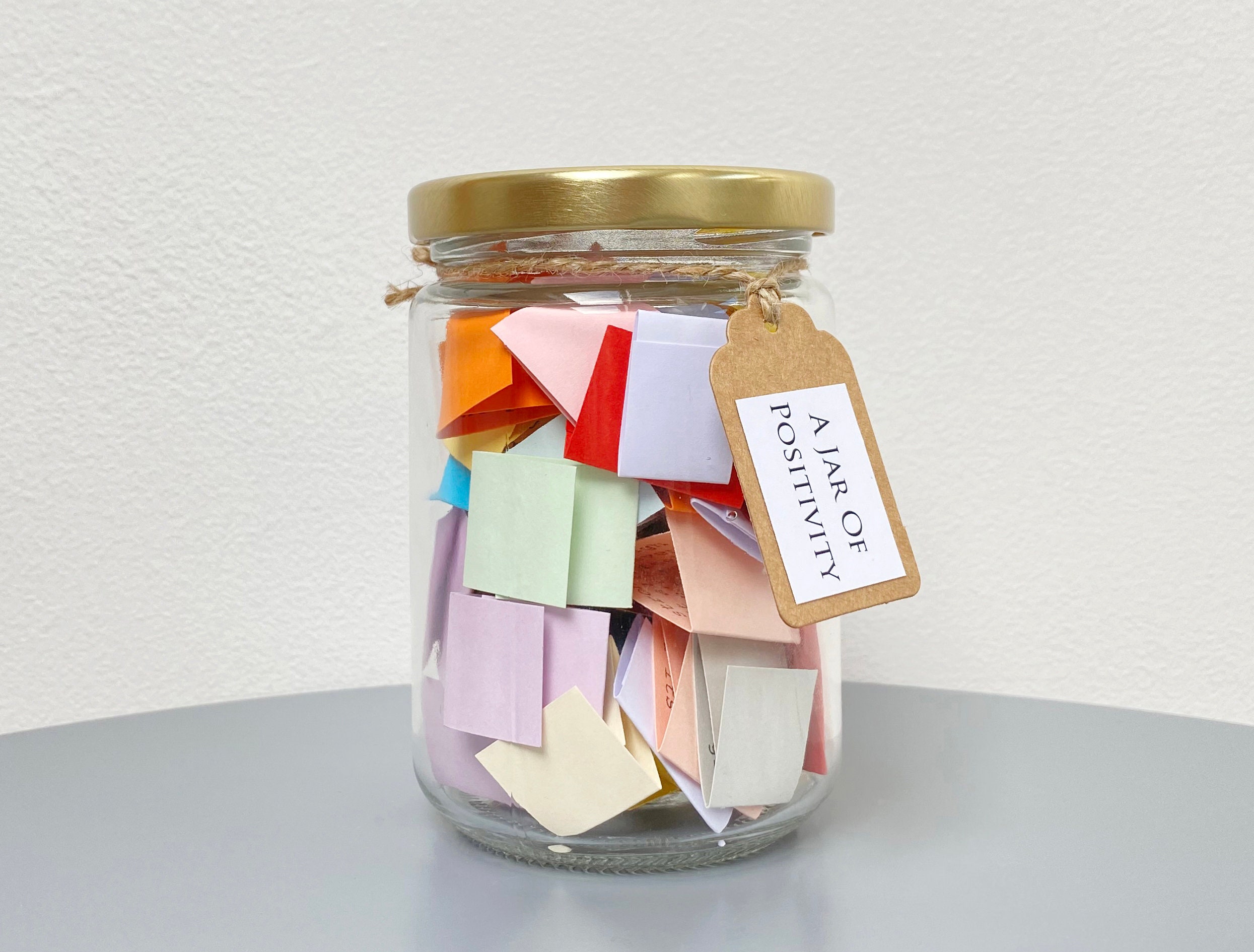 A Jar of Positivity / Increase Positive Thinking / 50 Quotes / Self ...