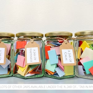 A Jar of Calm / 50 Calming quotes and affirmations / Post | Etsy