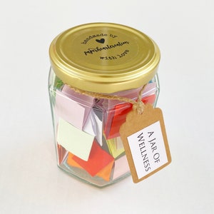 A Jar of Wellness / 50+ Positive Strength Affirmations Quotes / Self ...