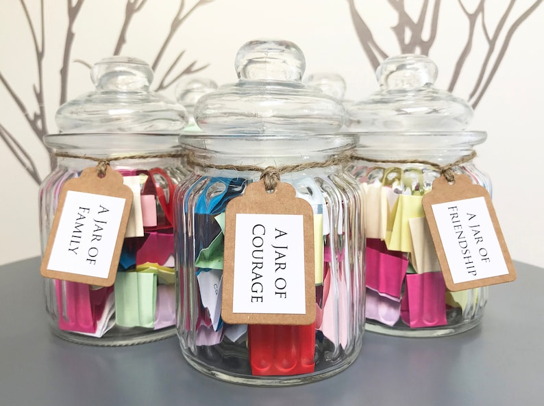 A Jar of Friendship / 50 Quotes / Friend Sentimental Present Gift - Etsy