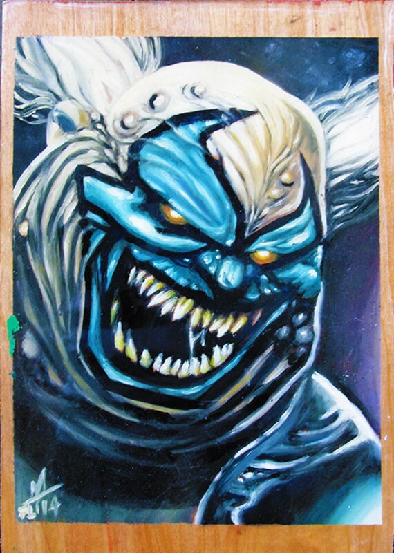 Items similar to Original Comic Spawn Violator Villain Realistic ...