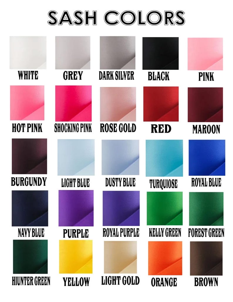 2026 "the OG Pom" Senior Night Sash (one Sash With Optional Bow) - Etsy