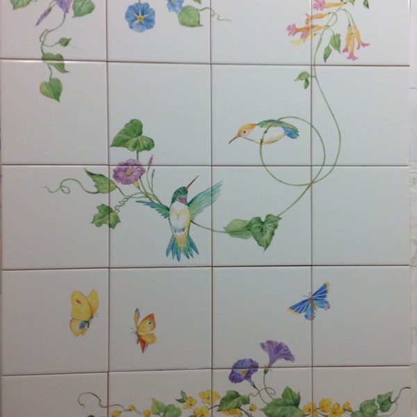 Tile Mural - Etsy