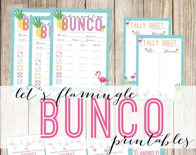 April Showers Bring Bunco Flowers April Bunco Game April - Etsy